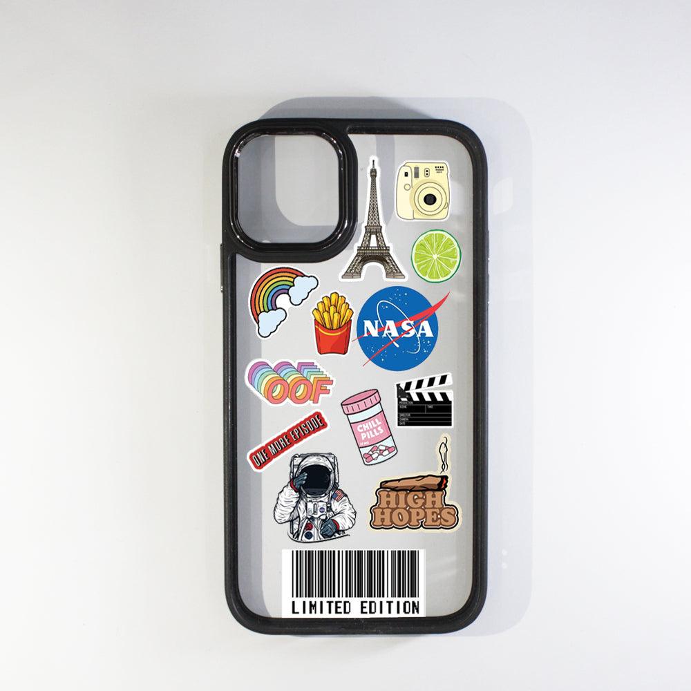 Eiffel Black border Case – Case On