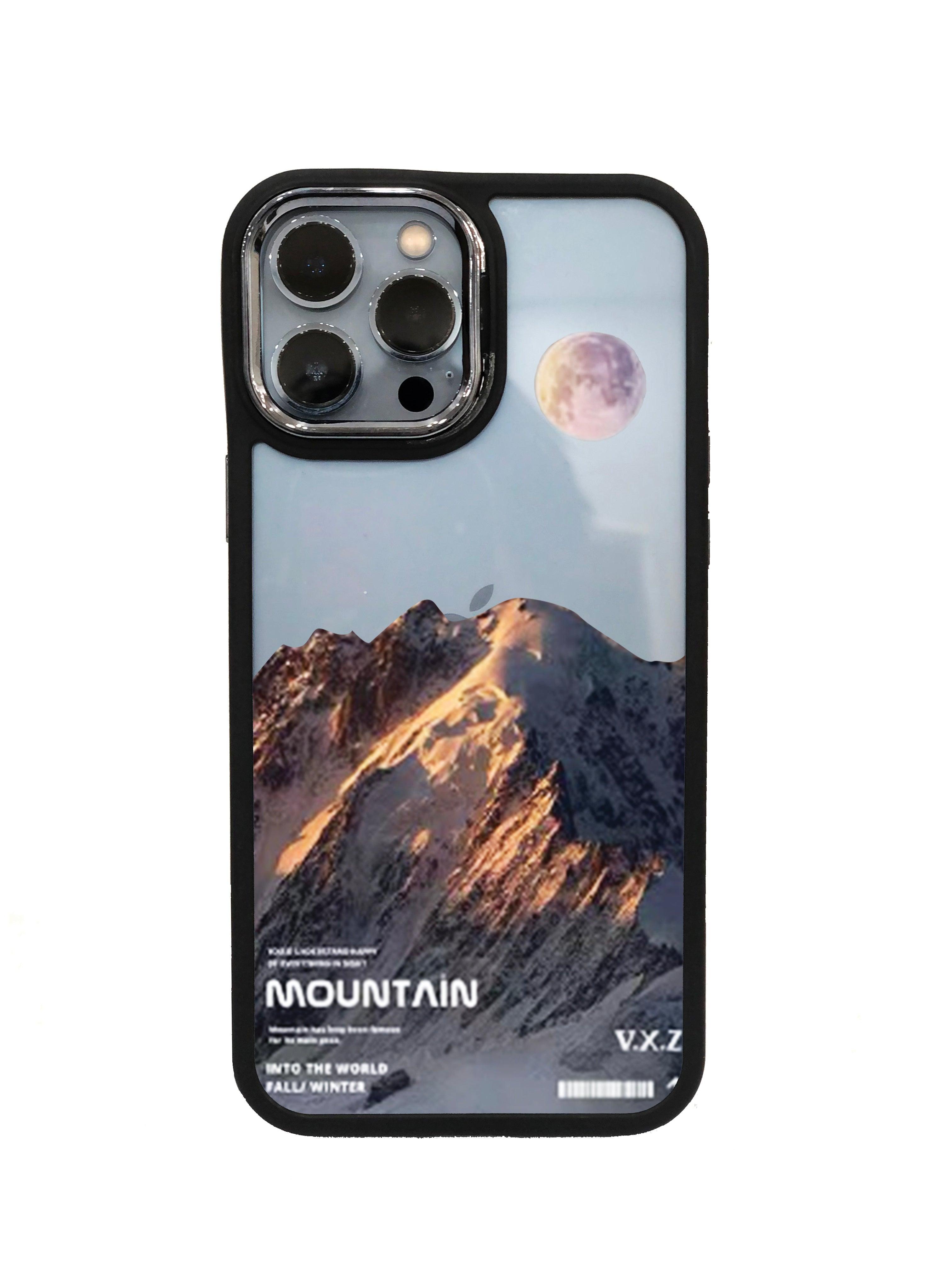 Mountain Black Border Case – Case On