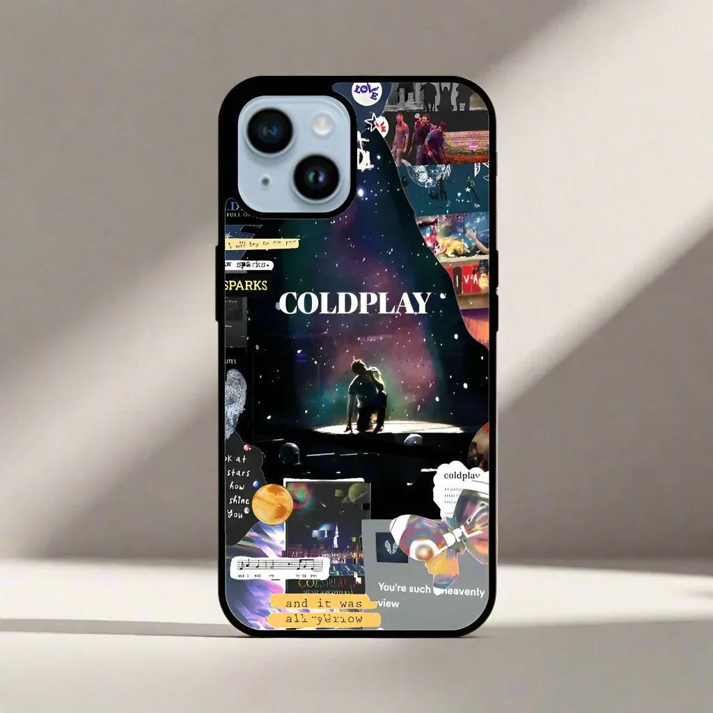Coldplay aesthetic (phone glass cover) – Case On
