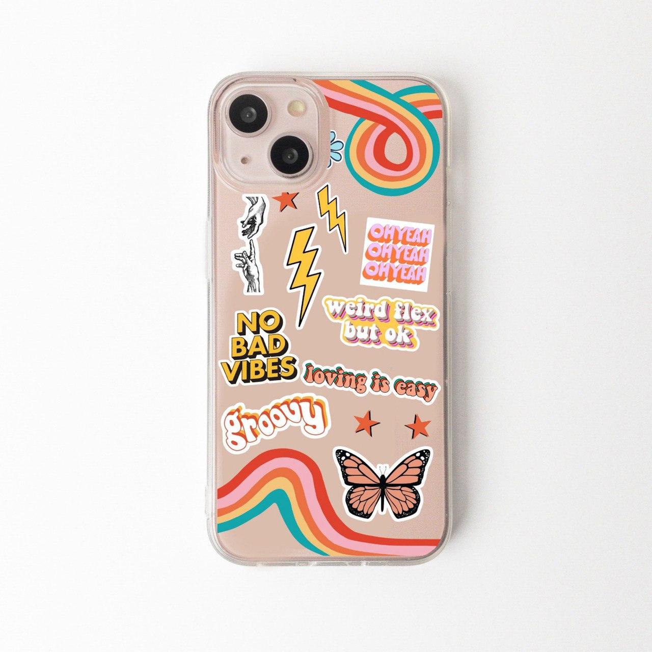 Aesthetic sticker Cases – Case On